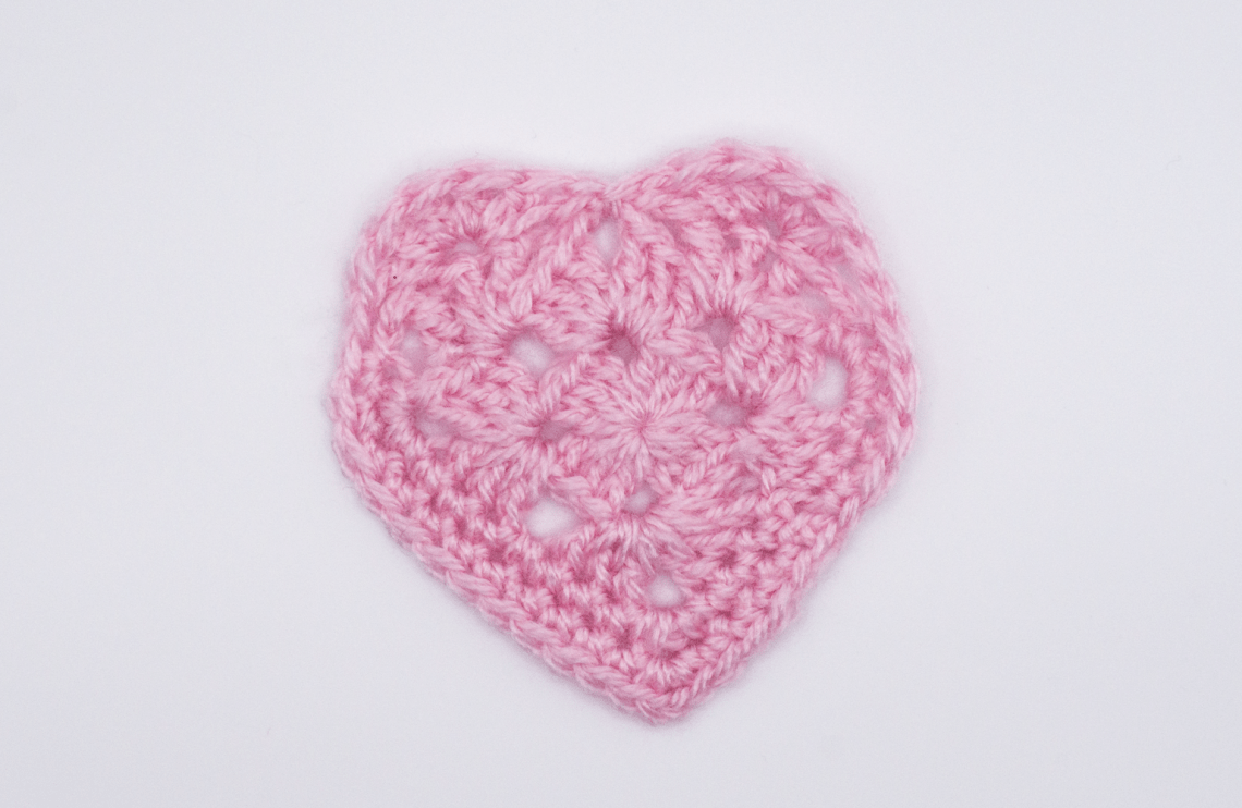Unleash Your Creativity with a Granny Square Heart Pattern for ...