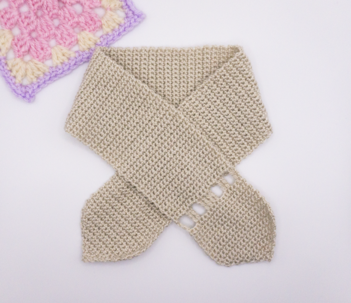 Easy Crochet Neckerchief - Free Pattern - Jess Crafting