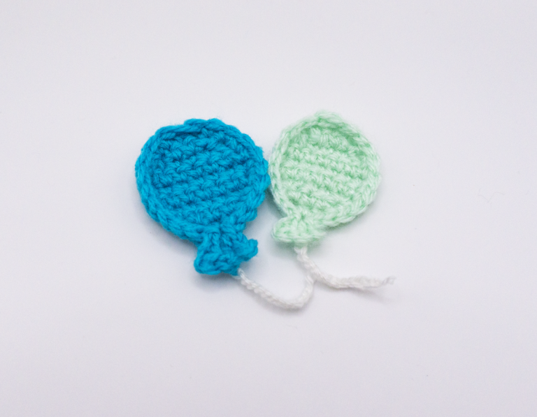 Crochet a Balloon Applique - Free Pattern and Video Tutorial - Jess ...