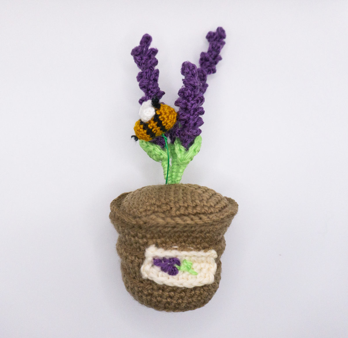 Crochet Lavender Flower Pattern - FREE PATTERN - Essential Oil Diffuser ...