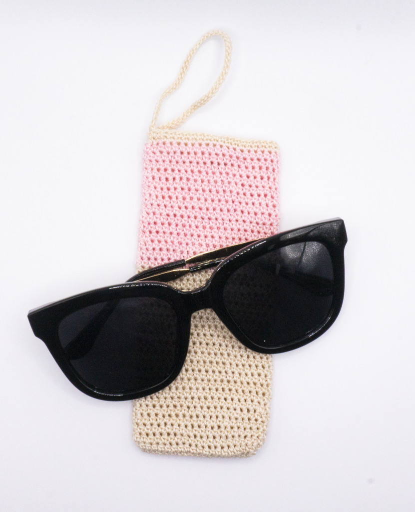 Crochet Sunglasses Case Pattern - Free Pattern - Jess Crafting