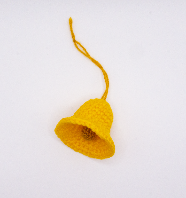 Crochet Bell Ornament - FREE CROCHET PATTERN - Jess Crafting