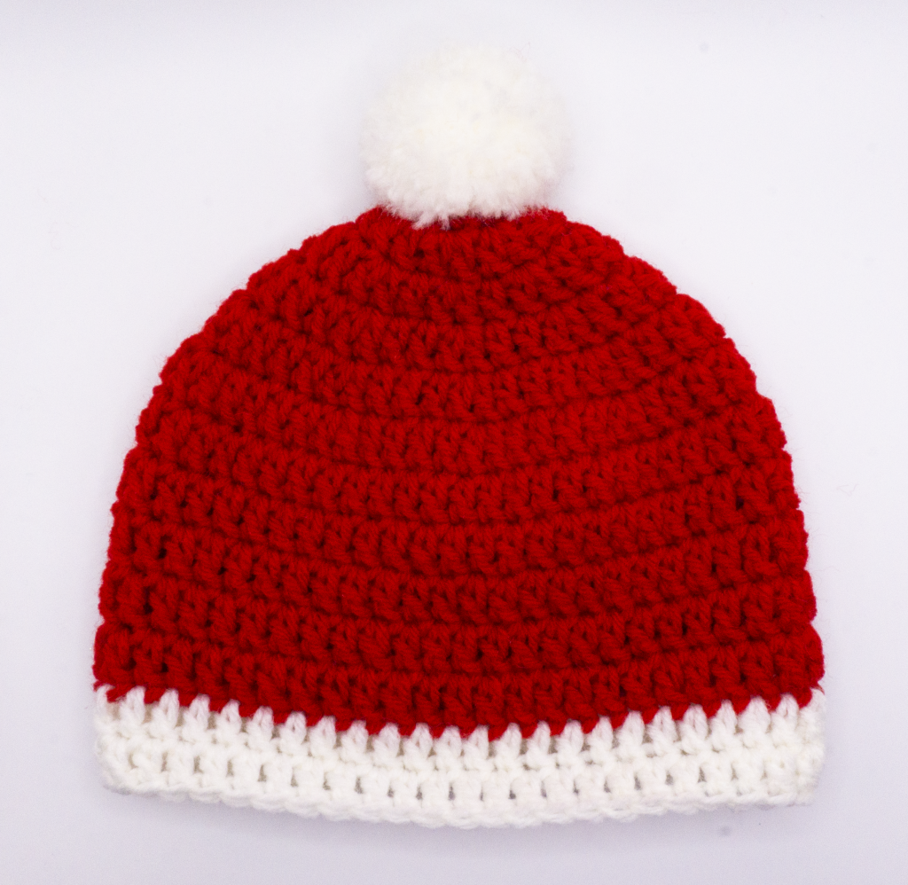 Crochet Santa Hat - FREE CROCHET PATTERN - Jess Crafting